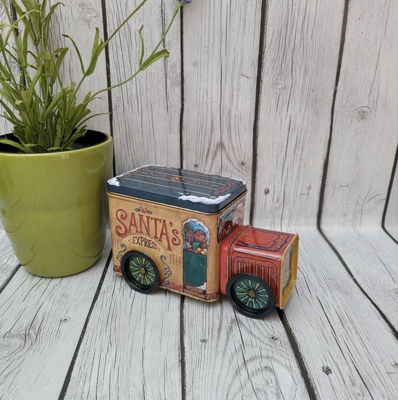 Tin Bpx | Storage & Organization | Vintage Collectible Santa Express ...